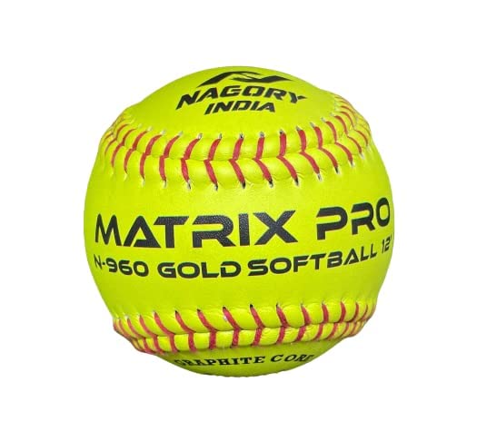 Buy Nagory MicroLeather Softball for Baseball and Practice Ball ...