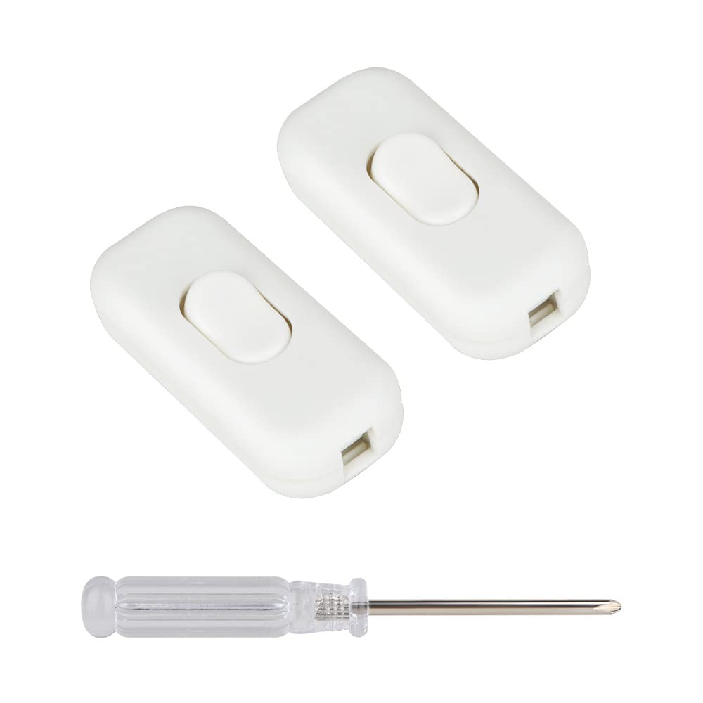 Inline Switch Zevnico Lamp Switch 2 Pack In Line Light Switches ...
