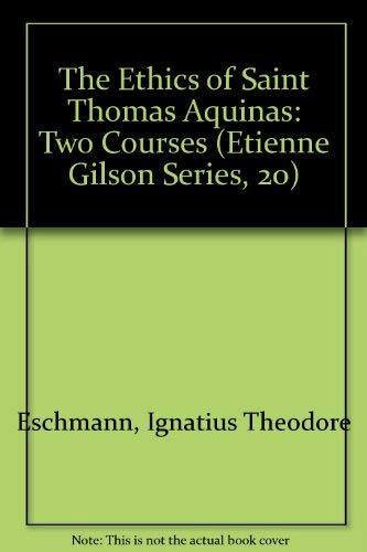 Amazon | The Ethics of Saint Thomas Aquinas: Two Courses (Etienne ...
