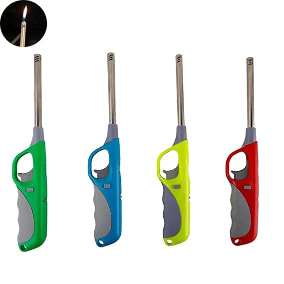 De' Luce Long Handle Plastic Adjustable Flame Gas Lighter for Kitchen ...