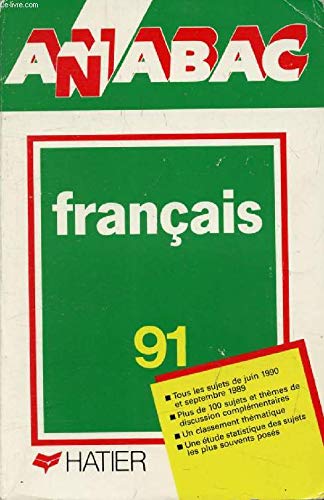 Amazon.fr - Annabac 1991, BAC Français - Livres