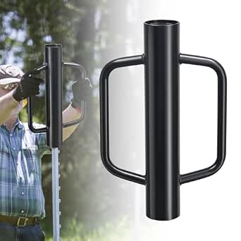 Amazon.com: YOHSUGO T Post Driver 7 LB, Fence Post Driver with Handles ...