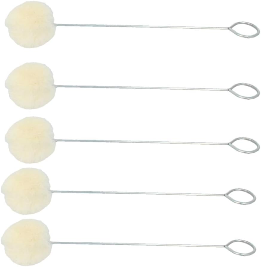 Amazon.com: Utoolmart Wool Dauber Ball Brush Leather Dye Tool, Wool ...