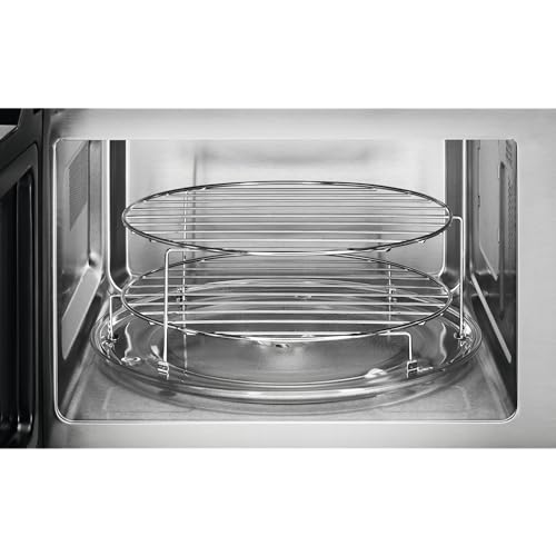 AEG Built-in Combi Microwave & Grill MBE2658DEM, 26L Capacity, 900W, 5 ...