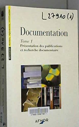 Amazon.fr - Documentation 3 Volumes : Tome 1, Presentation Des ...