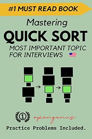 Mastering Quick Sort (Coding Interviews: Algorithm and Data Structure Proficiency Book 6) eBook ...