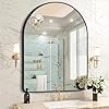 Amazon.com: FORBATH Arched Mirror 36x48 Inch, Bathroom Mirror Wall ...