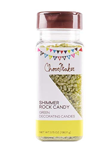 Amazon.com : ChocoMaker Rock Candy - Green - Pearlized : Grocery ...