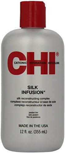 Amazon.com : CHI Infra Silk Infusion, Leave-In Reconstructing Treatment ...