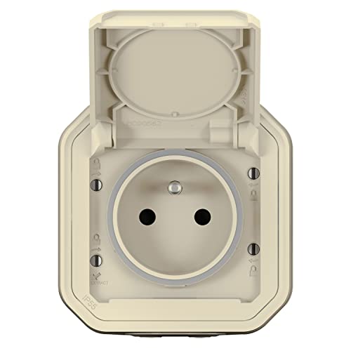 Legrand – Switch or double-throw switch, waterproof, Plexo 10 A ...