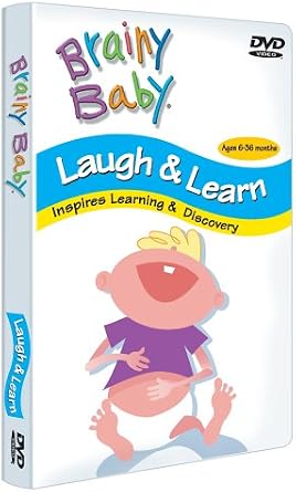 Brainy Baby Laugh & Learn - DVD: Amazon.co.uk: Brainy Baby: DVD & Blu-ray
