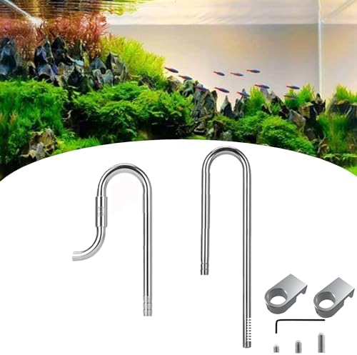 Amazon.com : Eysbiy Lily Pipe Aquarium, Lily Pipes 12 mm Inflow and ...