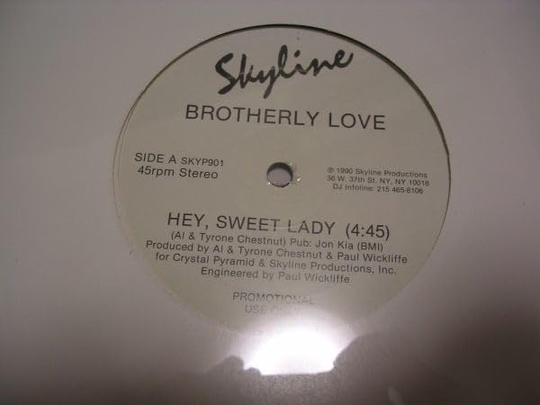 Amazon.co.jp: SOUL 12inch Brotherly Love/Hey, Sweet Lady/Whole Lotta ...