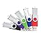 Amazon.com: ENUODA 16GB USB Flash Drive 5 Pack 16GB Thumb Drives Swivel ...