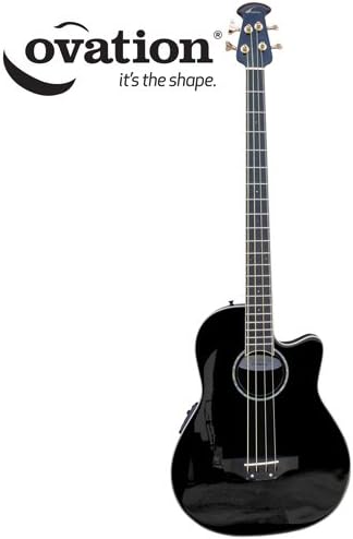 Amazon.com: Ovation Celebrity Bass CC2474 Acoustic-electric Bass Guitar ...