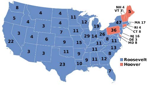 1932 Presidential Election Map National Latinx AIDS Awareness Day 2019