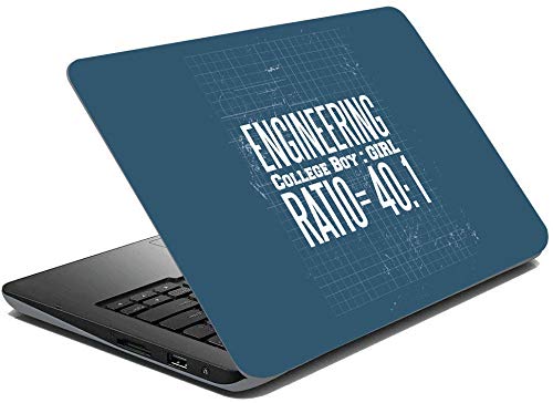 Plan To Gift Engineering Laptop Skin Laptop Skin 14 inch for All Models ...
