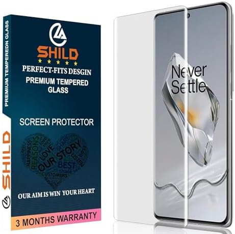 SHILD Tempered Glass Screen Protector (Pack of 1) for OnePlus 12R (6.78 ...