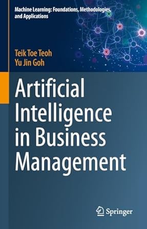 Artificial Intelligence in Business Management (Machine Learning ...