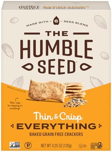 Amazon.com: Simple Mills Organic Seed Crackers, Original - Gluten Free ...
