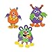 Amazon.com: Foam Silly Monsters Magnet Craft Kit - Crafts for Kids and ...
