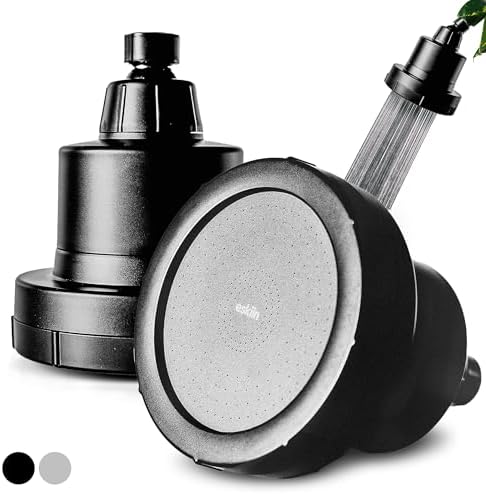 Afina High Pressure Filtered Shower Head - Advanced Filtration for Hair ...