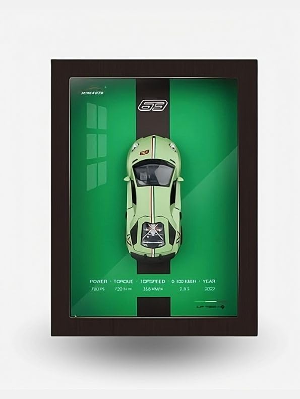 TRH Toy Rush 3D Car Frame Wall Art | Wooden Frame with Removable Die ...