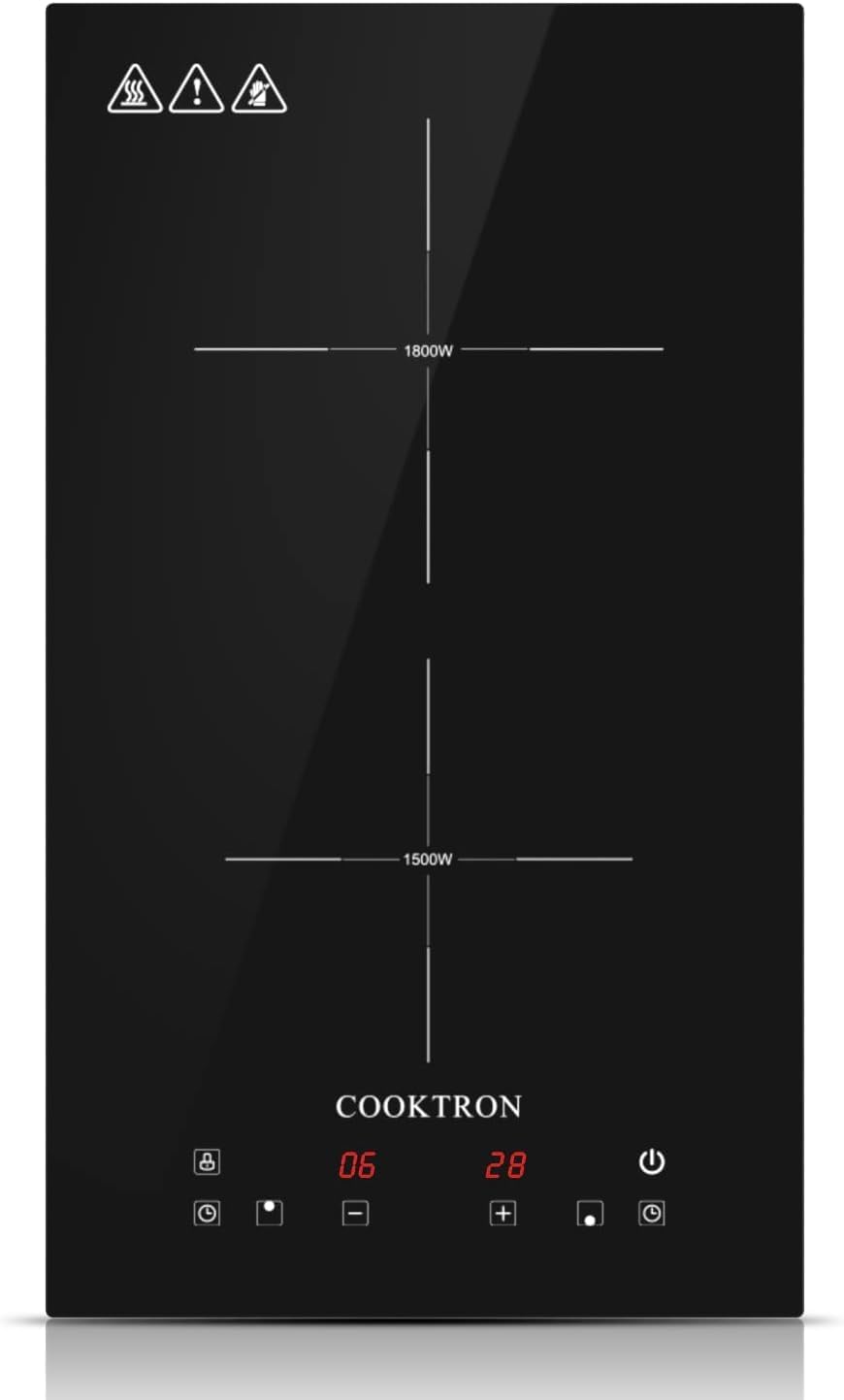 Amazon.com: Electric Induction Cooktop,COOKTRON Built-in Electric ...