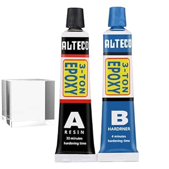 Amazon.co.jp: Epoxy Adhesive for Tile | Slow Drying Metal Adhesive ...