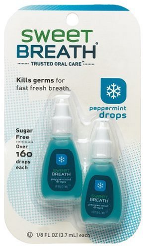 Amazon.com : Sweet Breath Breath Drops, Peppermint, 1/8 Ounce Bottles ...