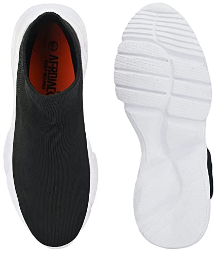 Buy AFROJACK Men's Black Mesh Ankle Running Shoes - 6 UK at Amazon.in