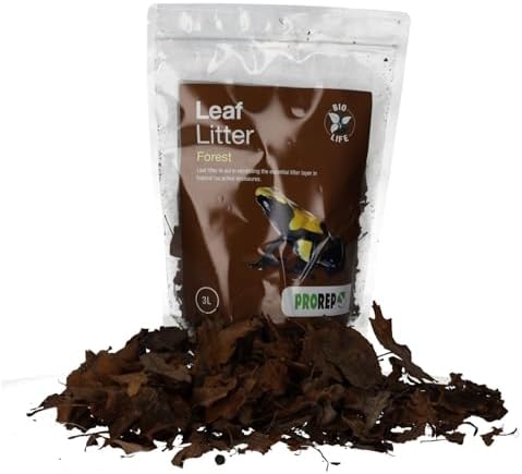 ProRep Leaf Litter Substrate 3l Bag | Reptile Substrate | Leaves for ...