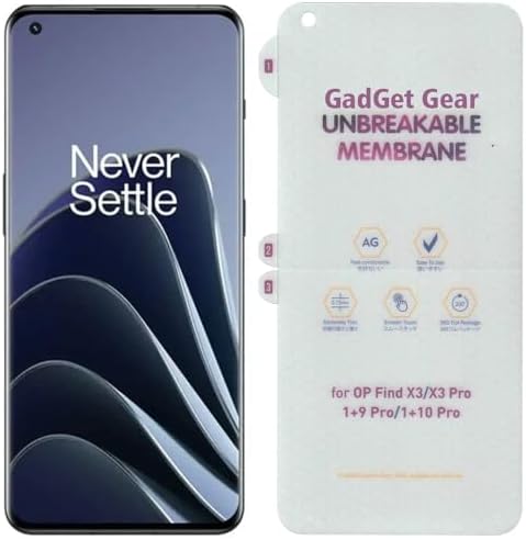 Techsage Oneplu.s 10 Pro Matte Front Unbreakable Screen Protector ...