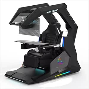 Amazon.com: INGREM Gdragon 1.0 Gaming Workstation Gaming Chair ...