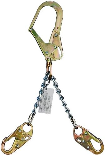 Fall Safe FS061 X-treme Large Steel Rebar Chain Assembly with Double ...