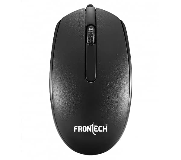 Amazon.in: Buy Frontech MS-0038 USB Wired Optical Mouse (Black,USB ...