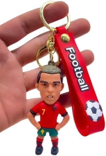 Amazon.com: AURAPRIME GIFTS Cristiano Ronaldo Keychain – Stylish ...