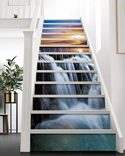 Amazon.com: FLFK Stair Decals - Stair Stickers Decals Peel and Stick ...