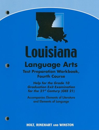 Elements of Literature, Grade 10 Language Arts Test Preparation ...