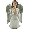 Amazon.com: Kneeling Angel Praying Statue - Sculpted Hand-Painted ...