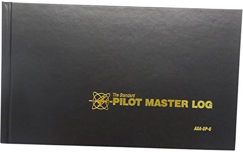 Amazon.com: ASA Standard Pilot Master Logbook (Black) : Electronics