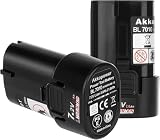 ・ブランド:JAUKIST・製造元:JAUKIST・モデル:BL7010・製造元/メーカー部品番号:BL7010・【型番と基本仕様】: マキタ BL7010 互換バッテリー 電圧：7.2V 容量：3000mAh（3.0Ah） 種類：リチウム...