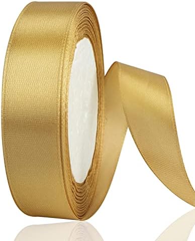 Metallic Gold Organza Ribbon 20mm Wide. Decorative Ribbon for Gifts ...