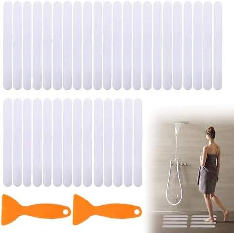 Bansusu 36PCS Anti Slip Bath Stickers Non Slip Shower Stickers Reduce ...