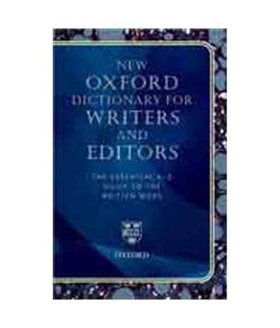 Amazon.com: New Oxford Dictionary for Writers and Editors: The ...