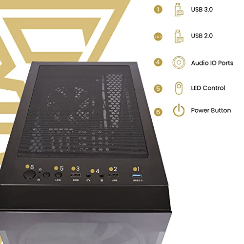 GAMDIAS APOLLO E2 ELITE CASE TG ARGB - Middle East