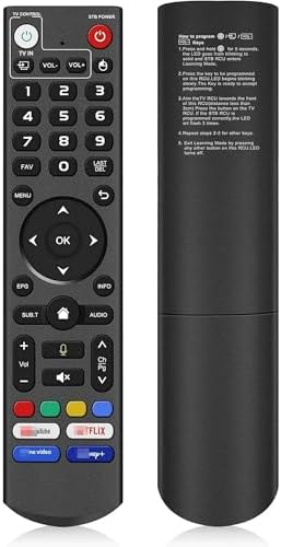 Amazon.com: Bluetooth Voice Remote Control Replacement for vSeeBox V3 ...