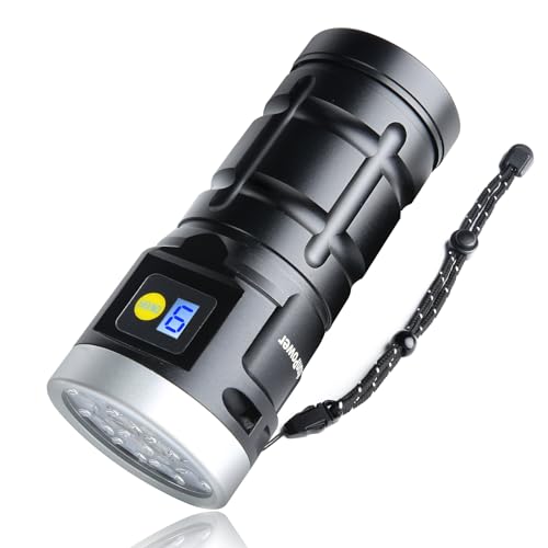 Amazon: Rechargeable LED Flashlight 5000 Lumen Super Bright Flashlight ...