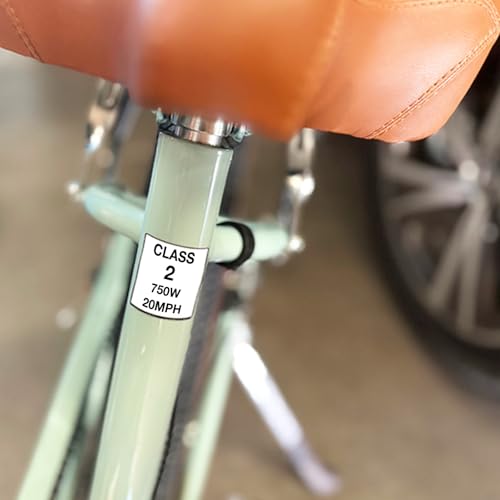 Amazon.com: Ebike Sticker Decal (Class 1, 2, 3) – 250W, 350W, 500W ...