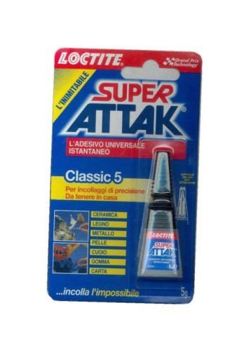 Colla super Attack classico 5 gr superattack : Amazon.it: Elettronica